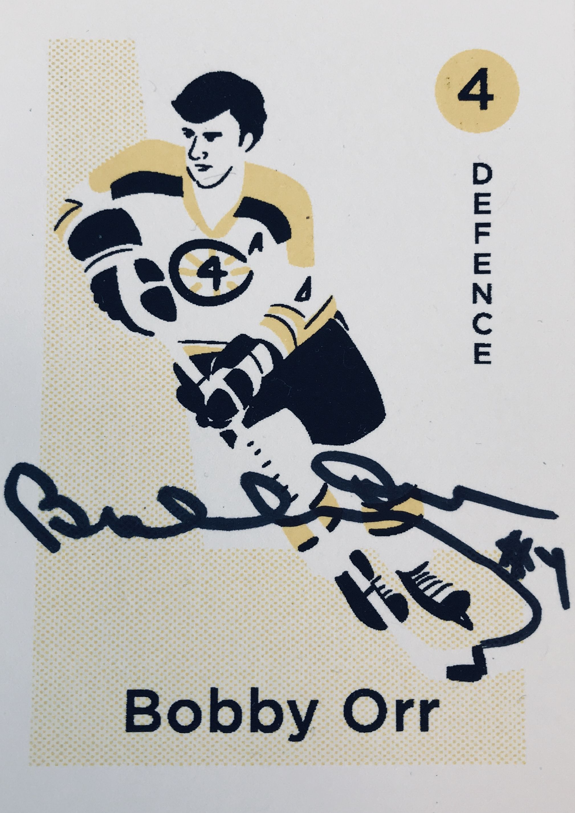 2019 Bobby Orr Hall of Fame Member-Exclusive Hockey Card Signed by ...
