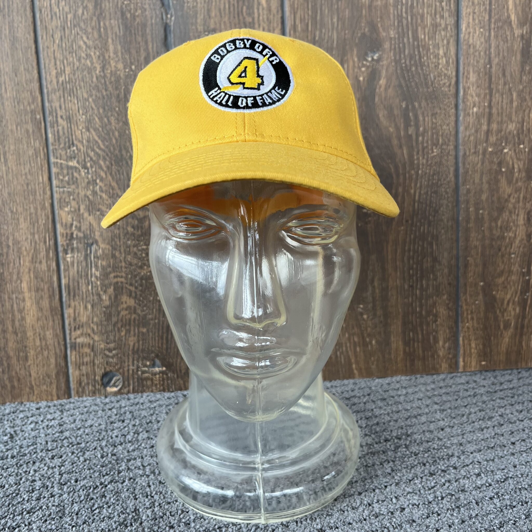 Embroidered Logo Gold Adjustable Hat