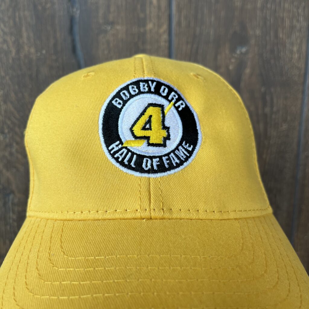 Embroidered Logo Gold Adjustable Hat